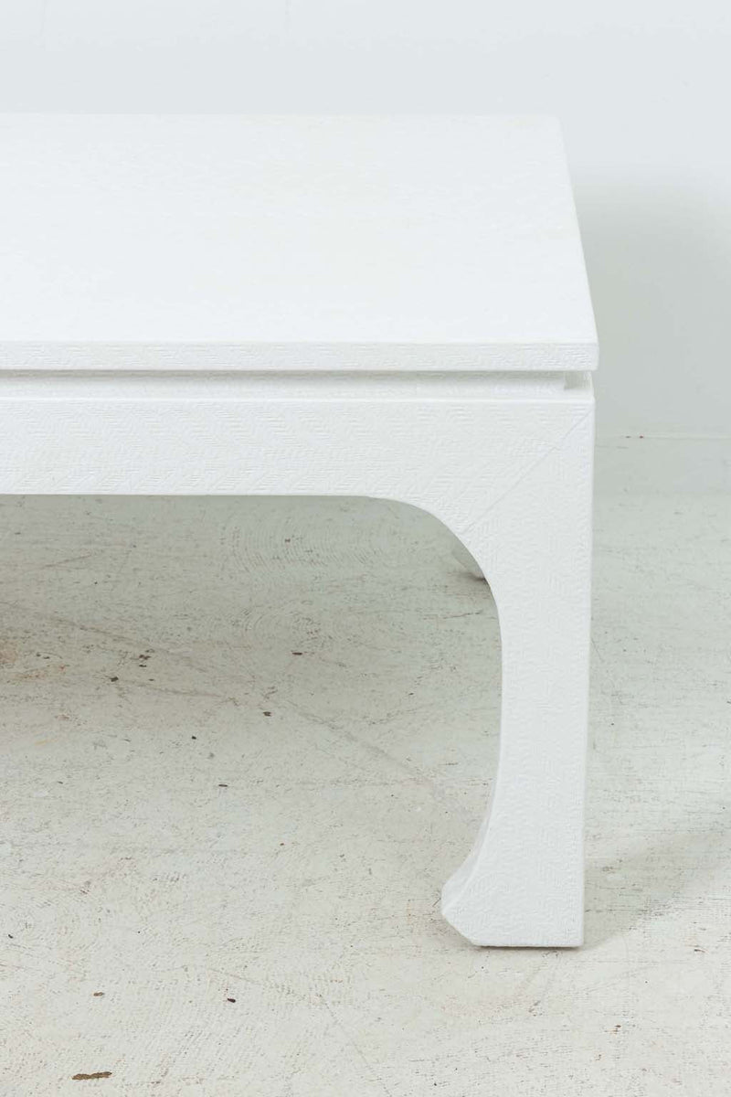 Linen Wrapped Coffee Table – The Antique And Artisan Gallery Online