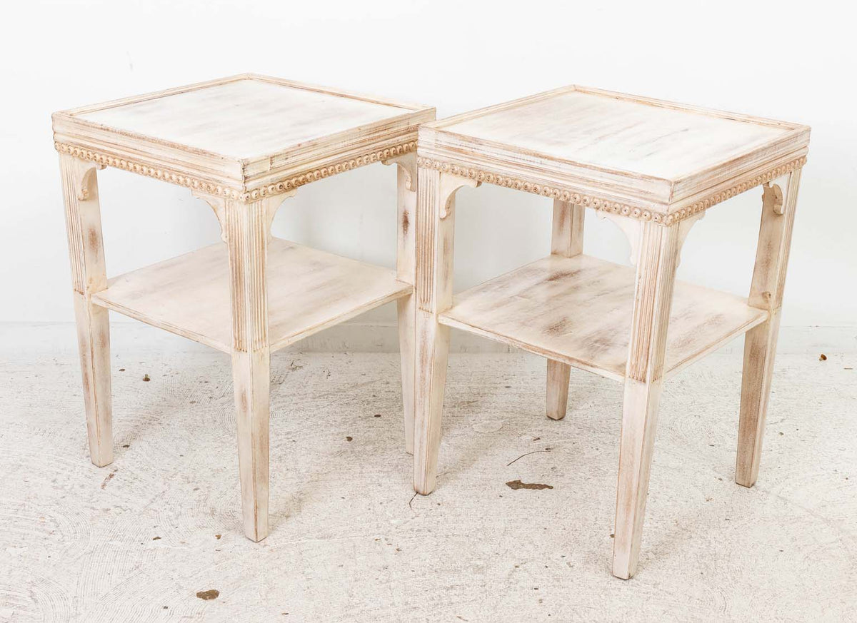 Distressed Side Table – The Antique And Artisan Gallery Online
