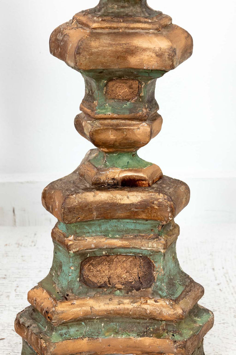 Pair Baroque Pricket Sticks – The Antique And Artisan Gallery Online