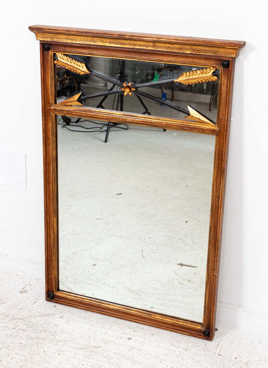 Regency Style Gold Gilded Arrow Mirror – The Antique And Artisan ...