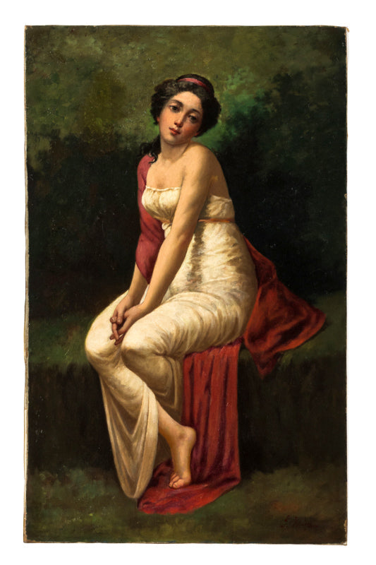 Oil Painting of a Woman ca.1880